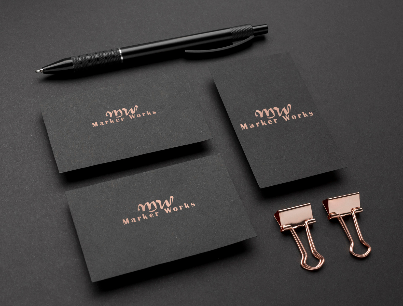 Marker works Business card design. by Asib Hasan on Dribbble