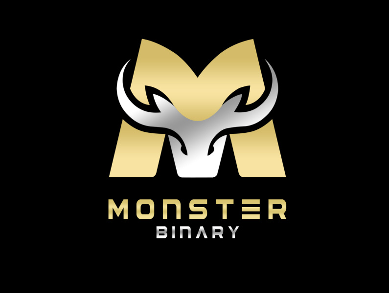 Logo Monster Binary by Muchamad Apriandhani on Dribbble