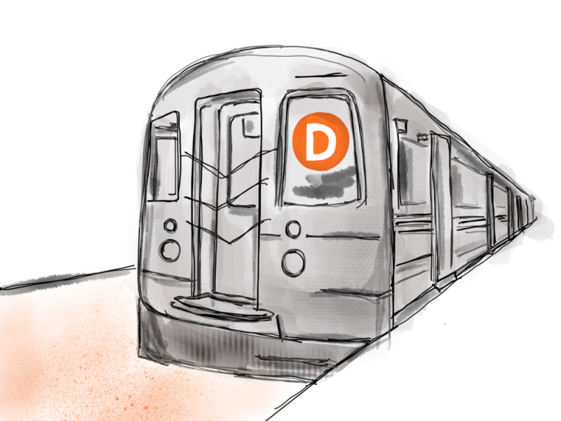 D train by Deirdre M on Dribbble