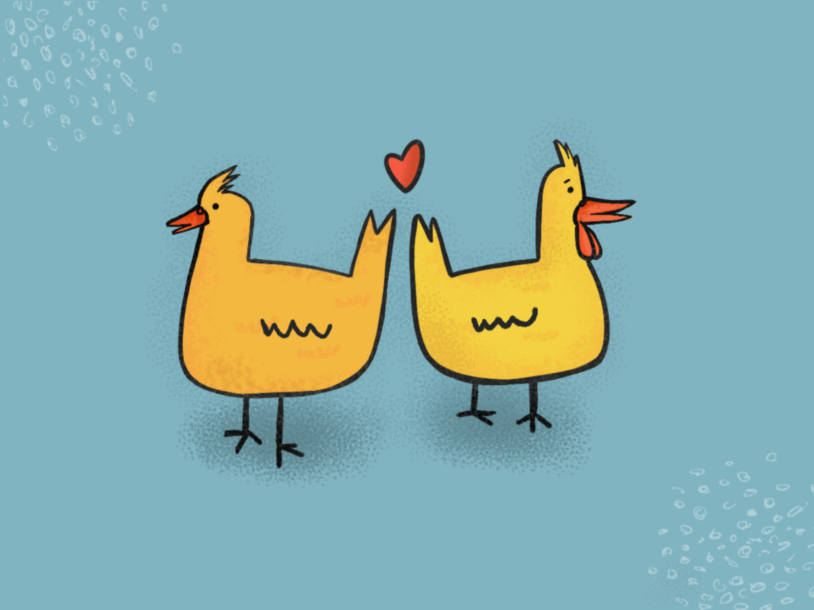 Chicken by saw.katy on Dribbble