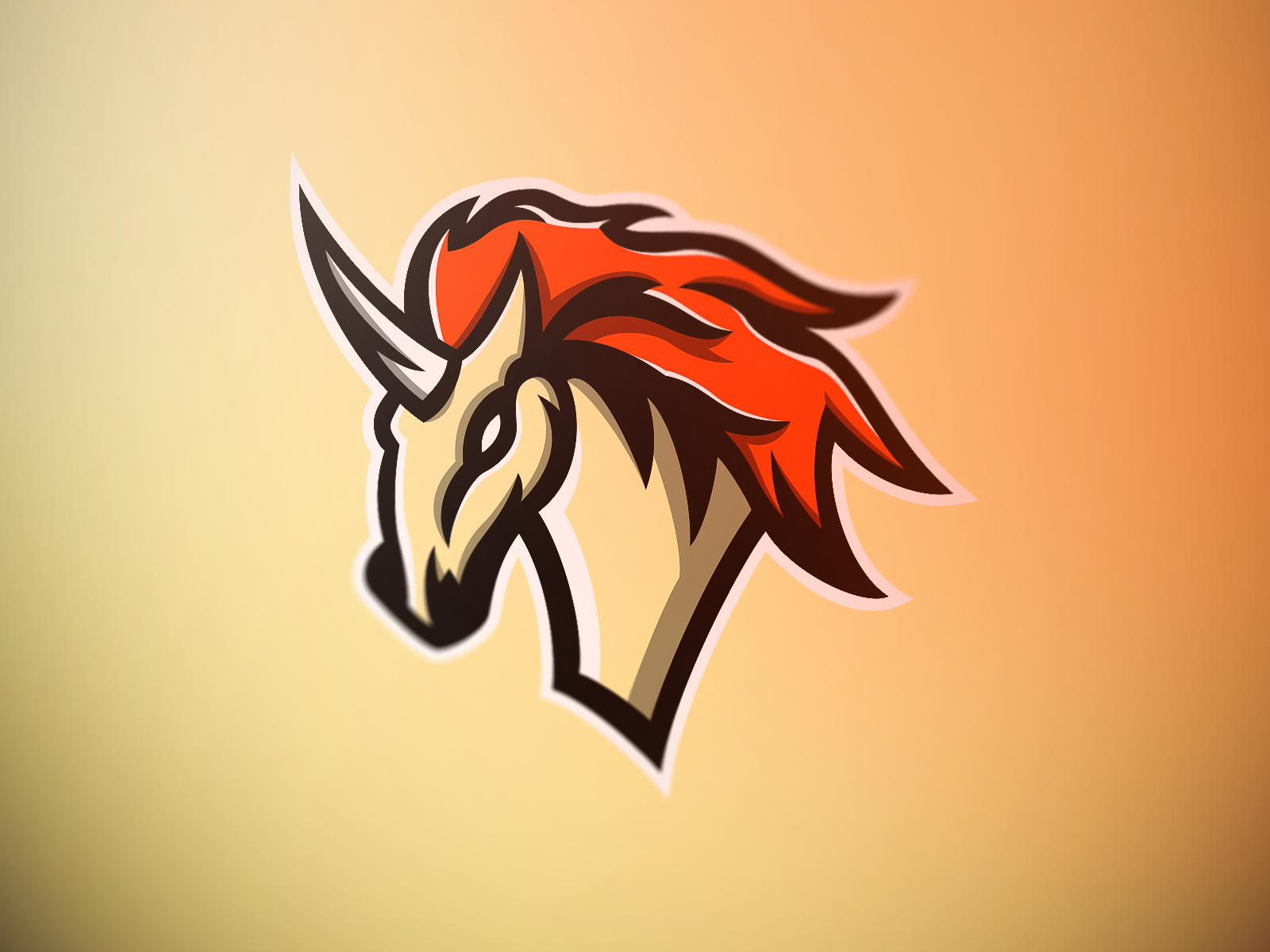 Broncos Mascot Logo