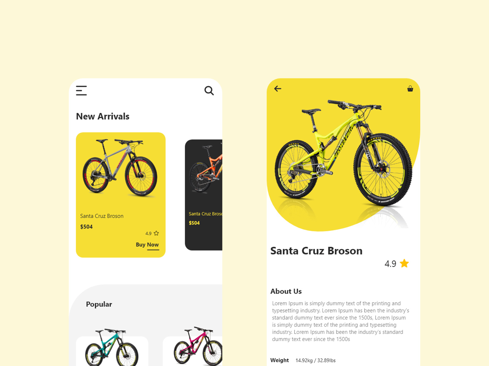 Cycle Store App Design E commerce App Design Xd App Design By cycle-store-app-design-e-commerce-app-design-xd-app-design-by