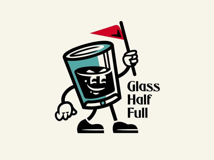 Glass Half Full By Jessie Maisonneuve On Dribbble