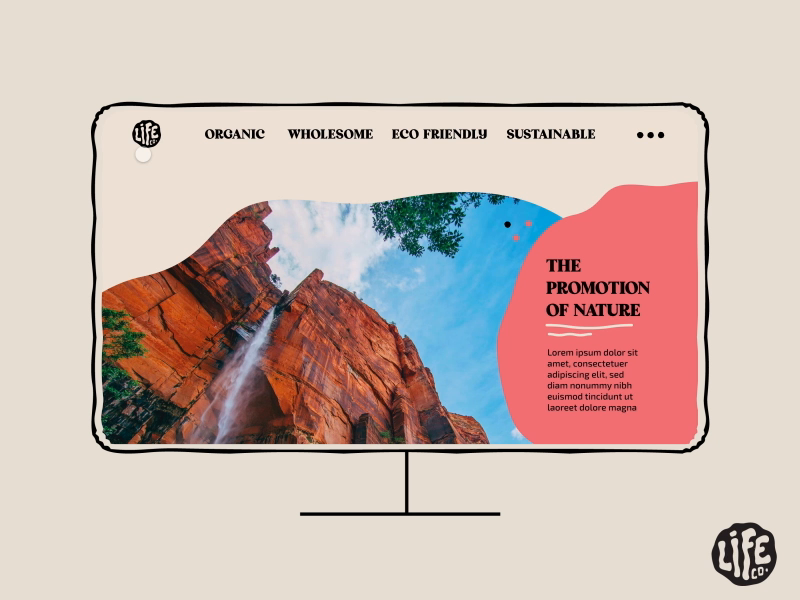 Life Co. by Jessie Maisonneuve on Dribbble