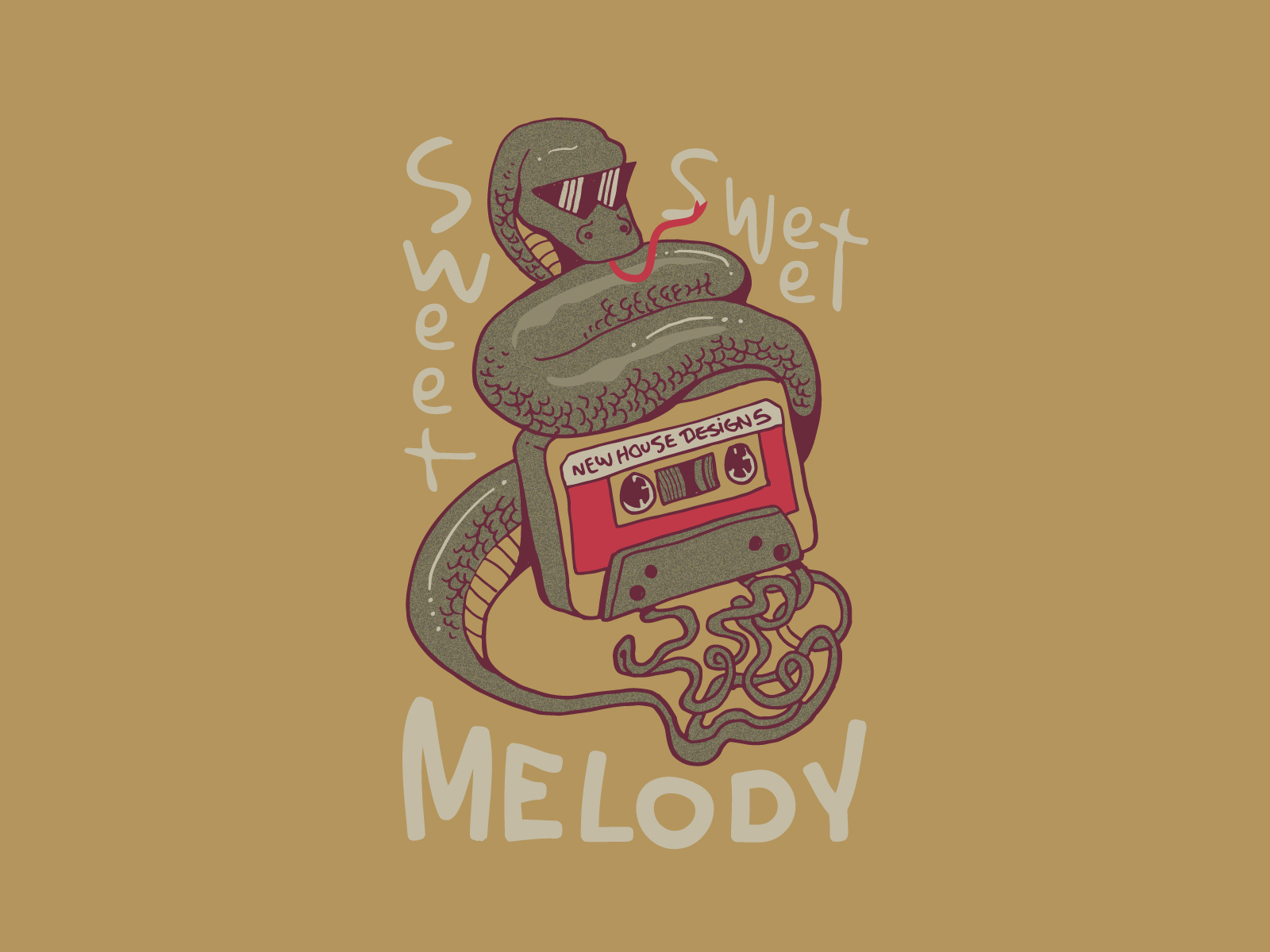 Sweet Tune by Jessie Maisonneuve on Dribbble