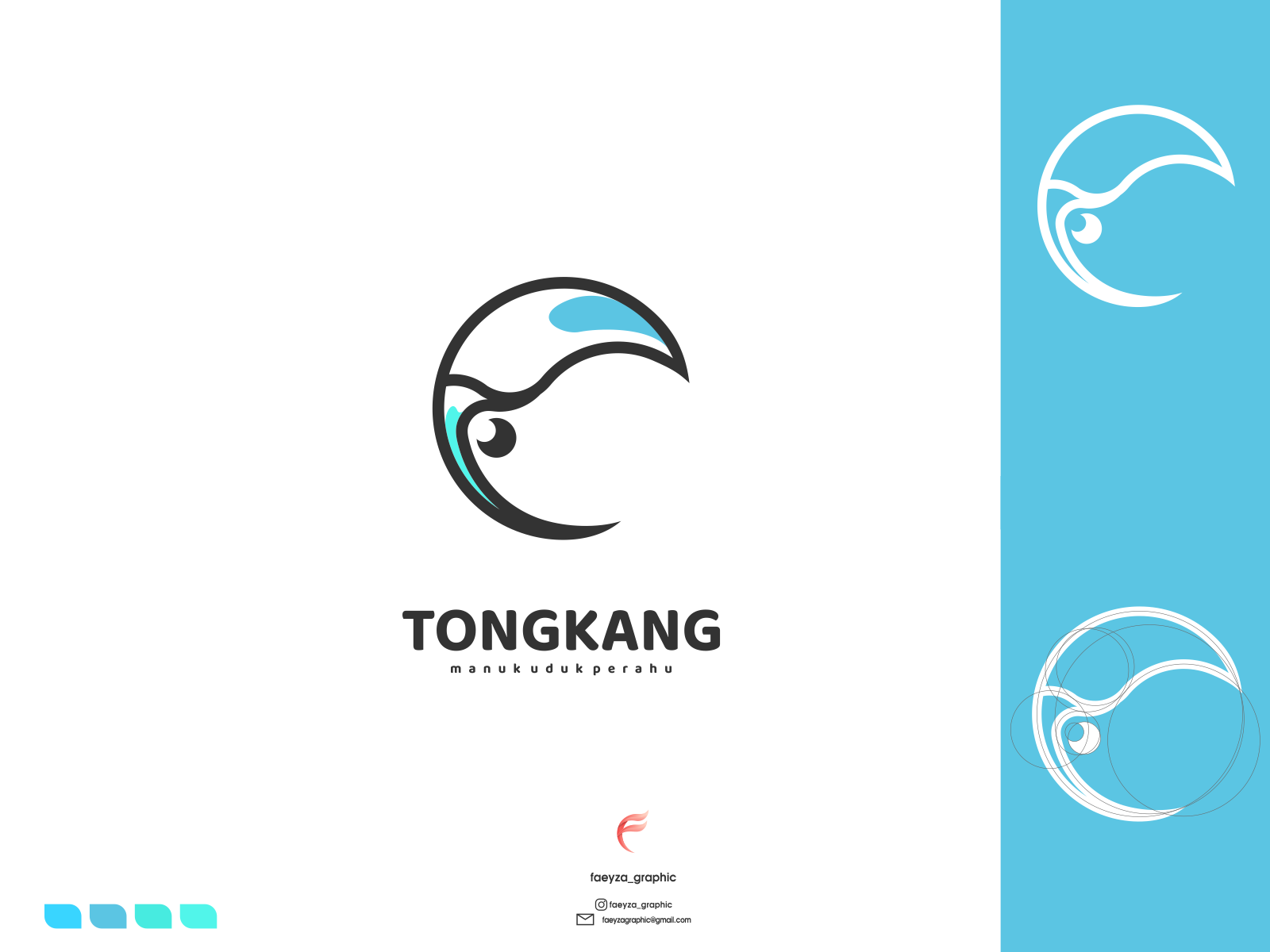 tongkang logo by faeyza graphic on Dribbble