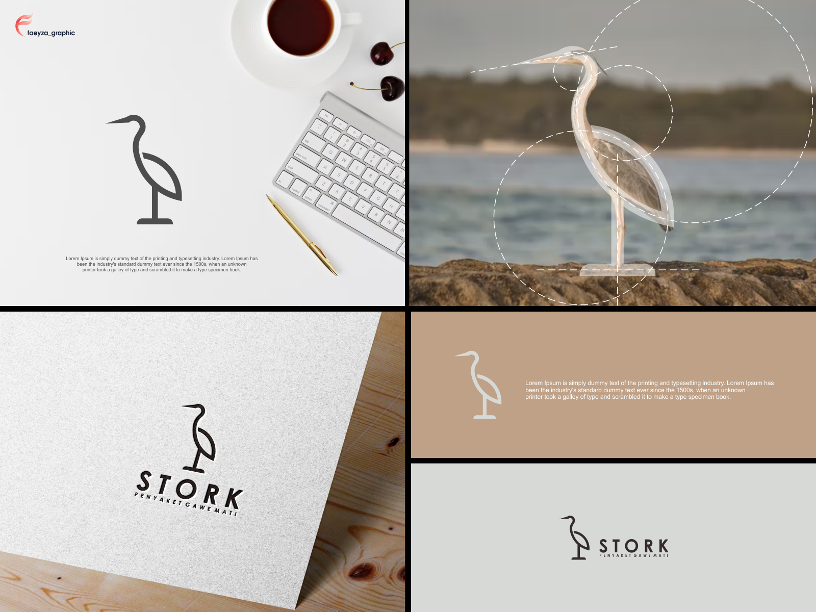 Strok logo line by faeyza graphic on Dribbble