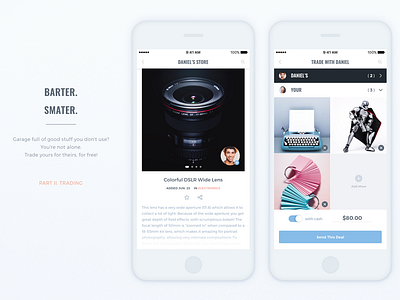Trade app. - Trading 2 by Yi Li on Dribbble