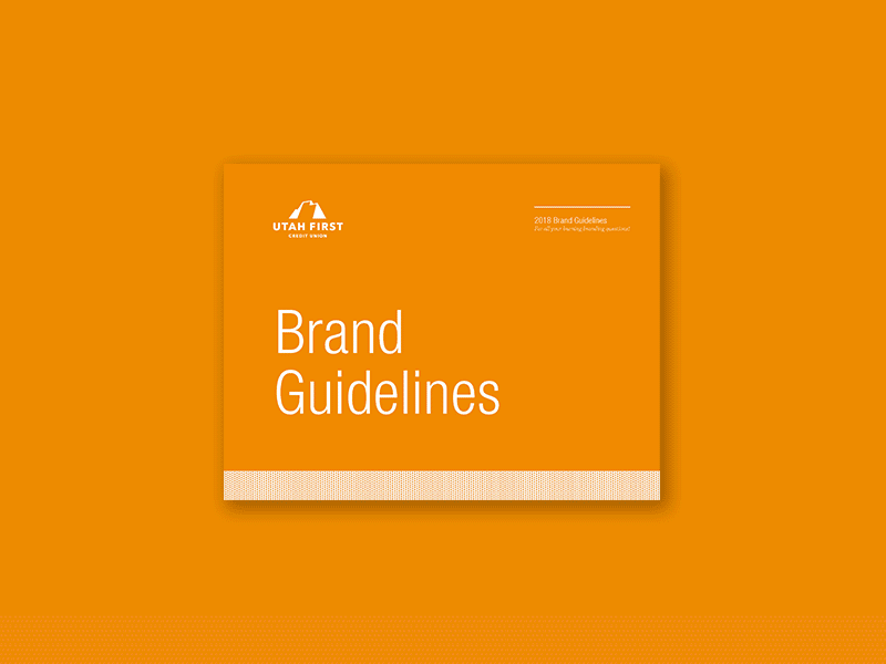 Utah First Brand Guidelines by Sydney Bishop for JIBE on Dribbble