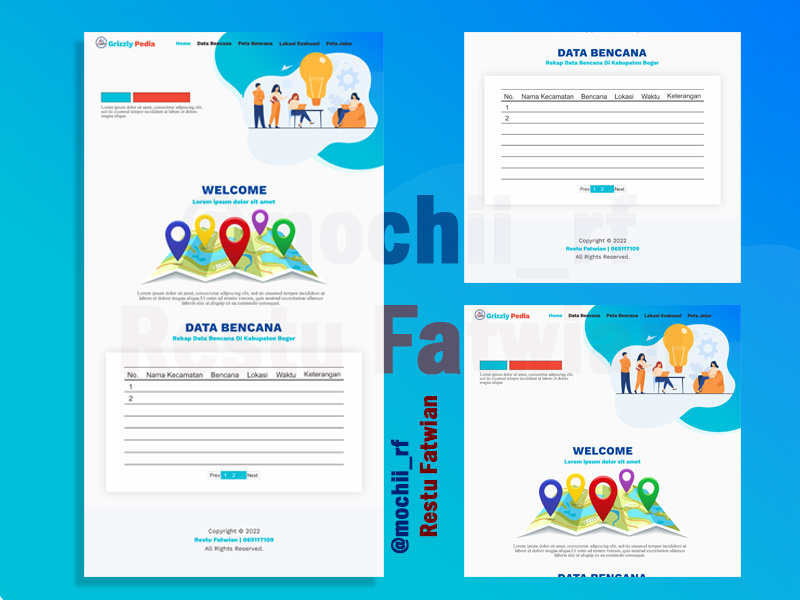 Grizzly Pedia | Website by Restu Fatwian on Dribbble