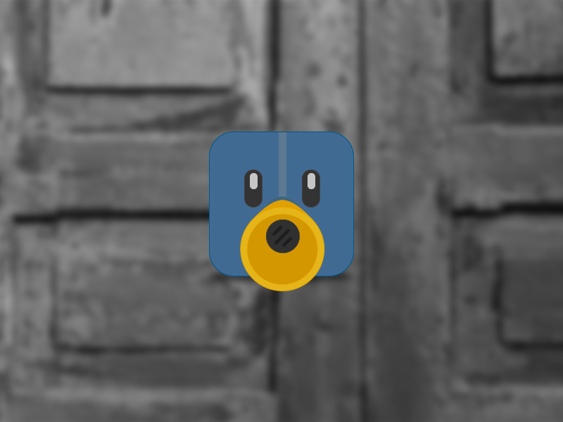Simple TweetBot Icon by thecloudartist on Dribbble