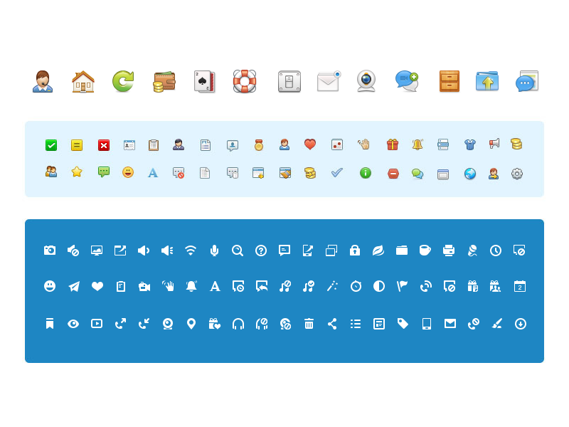 Small icons by aslan1 on Dribbble
