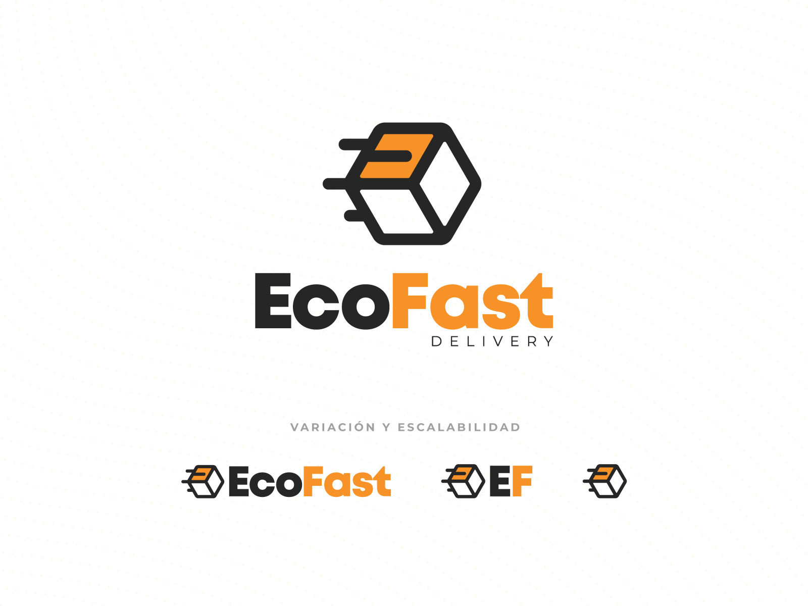 Logo // EcoFast Delivery by Daniela Chavez on Dribbble
