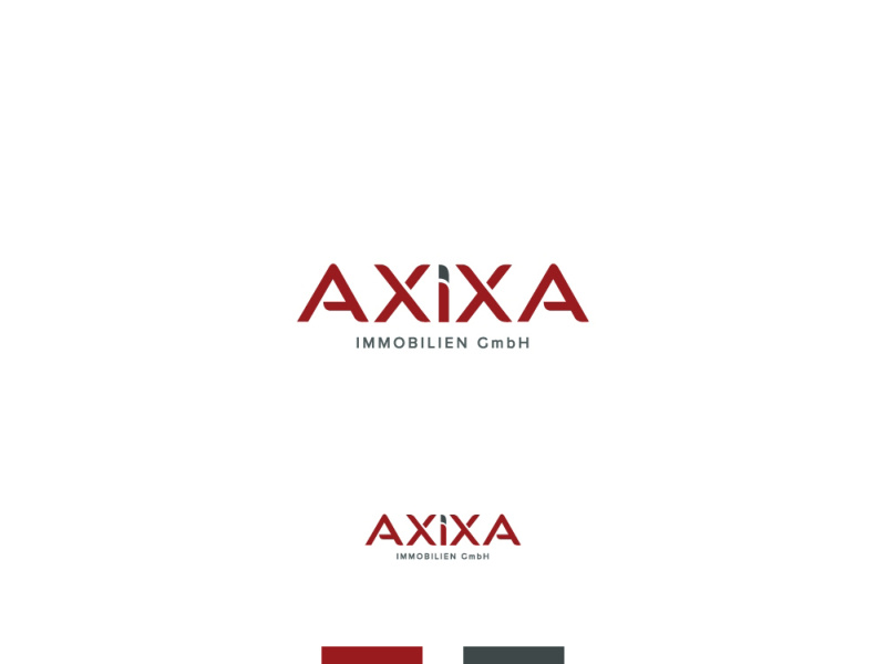 Logo for Axixa Real Estate by maestro_medak on Dribbble