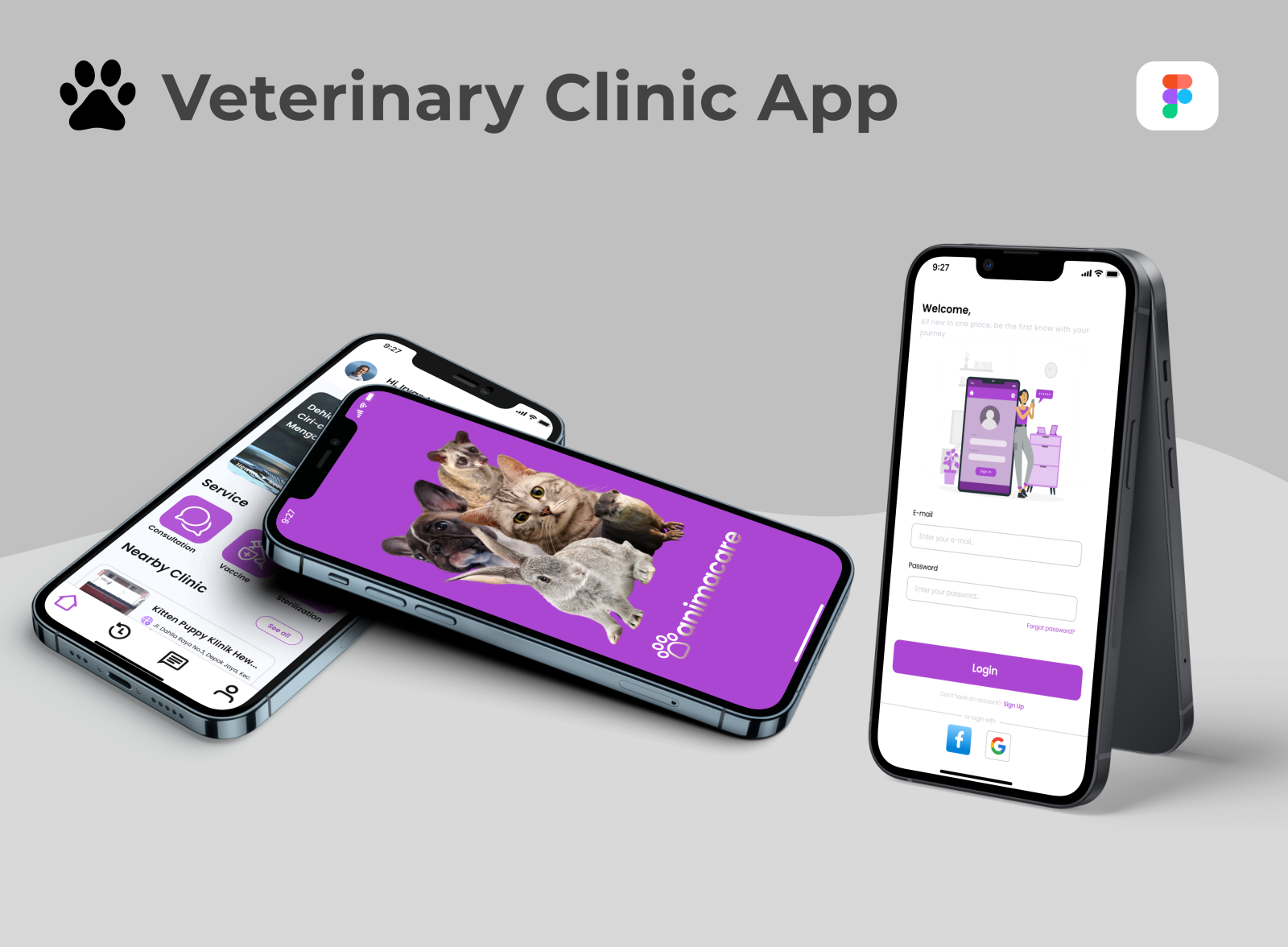 Veterinary Clinic App by Abdul Aziz Muhammad Ghifari on Dribbble