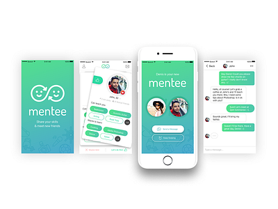 Mentee App by Petr Pitucha on Dribbble