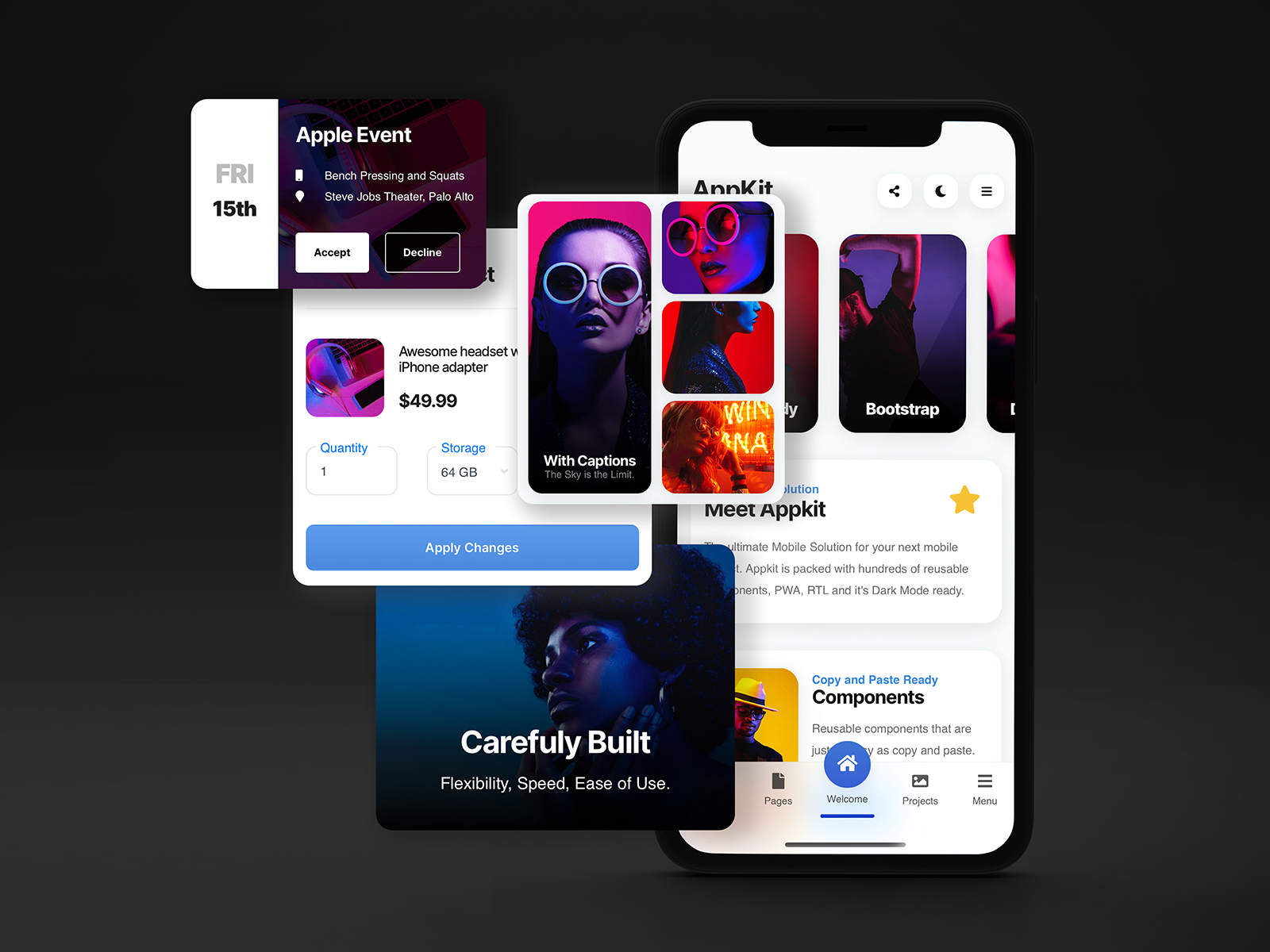 AppKit Mobile | Mobile Kit & PWA by Enabled on Dribbble