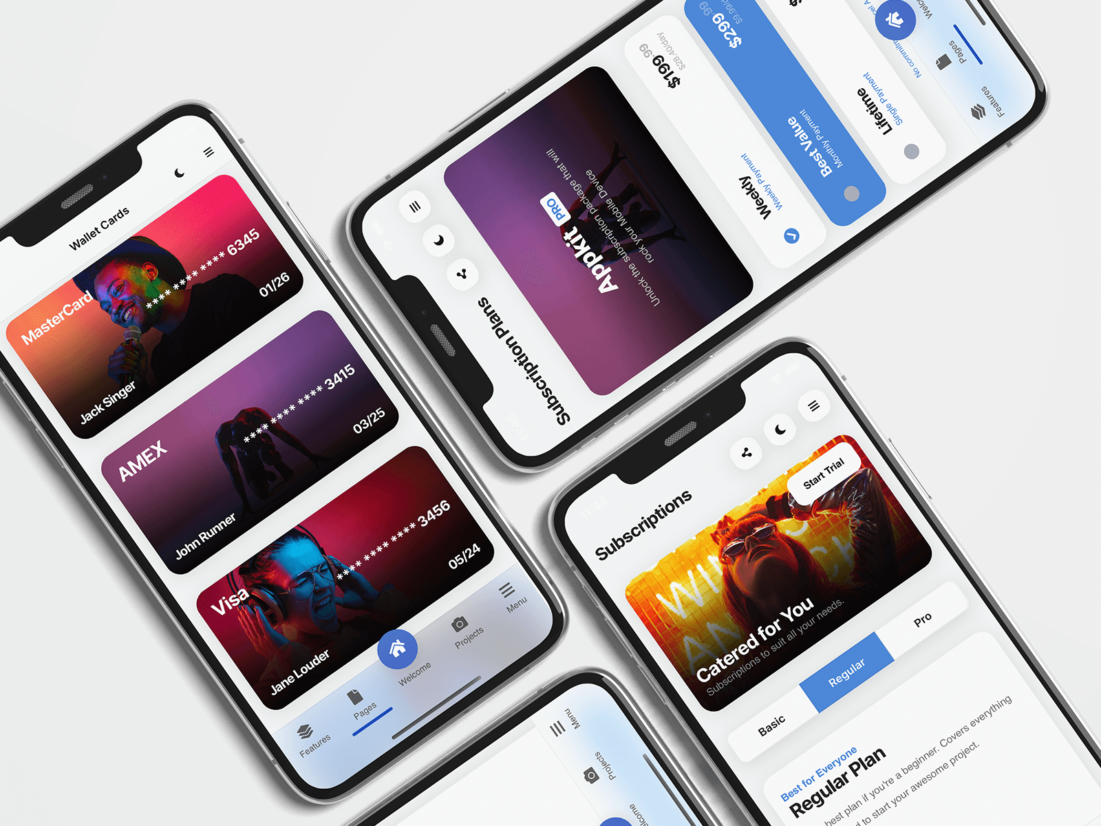AppKit Mobile for Finance | Mobile Kit & PWA by Enabled on Dribbble