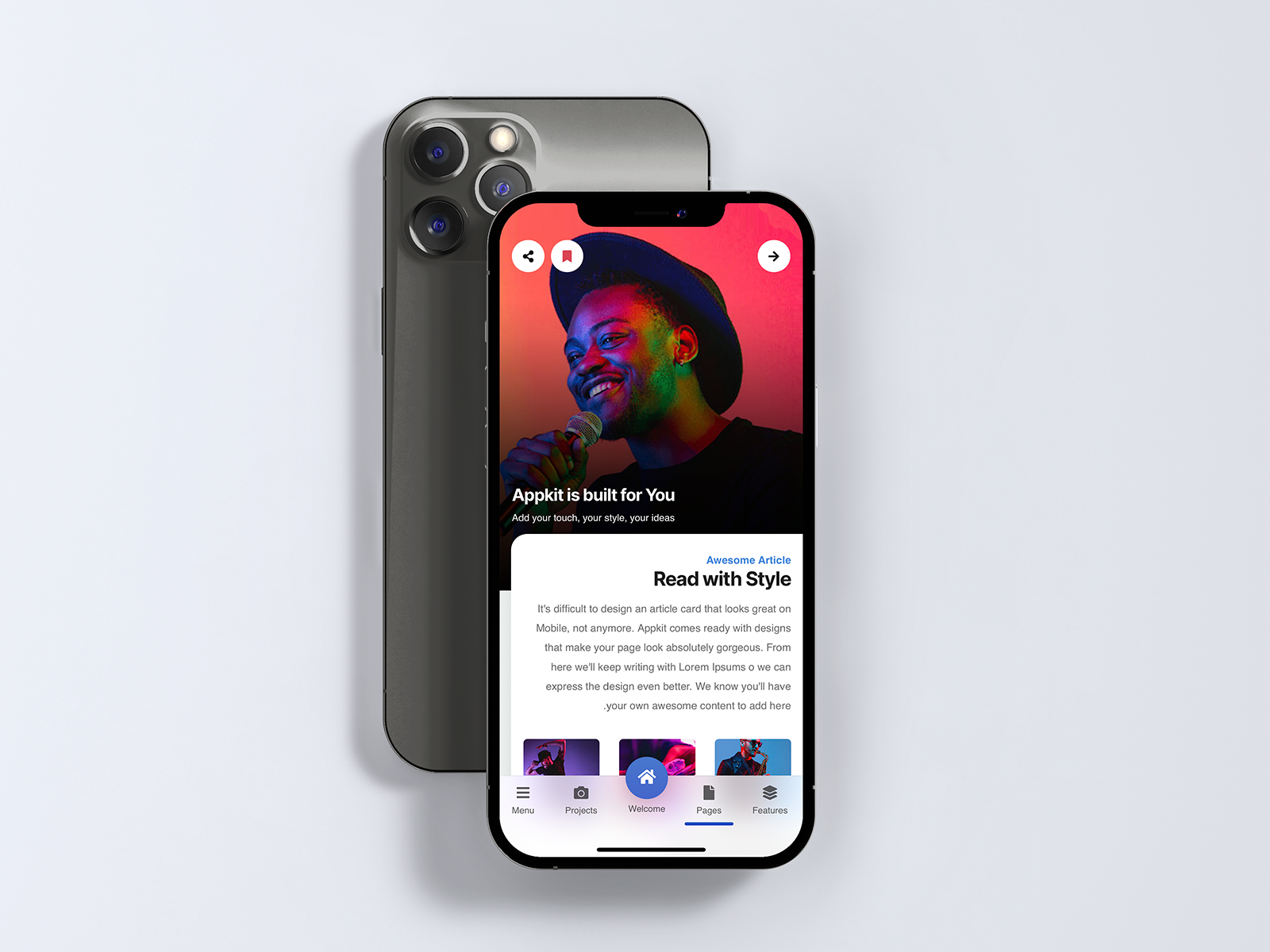 AppKit Mobile | Mobile Kit & PWA by Enabled on Dribbble