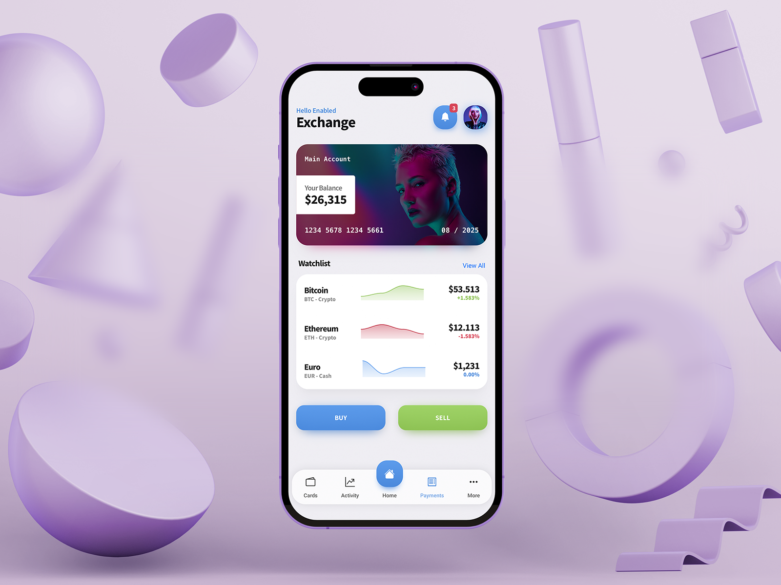 PayApp - Financial Wallet Mobile App by Enabled on Dribbble