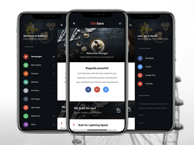 Sidebars3D Mobile | HTML Mobile Template by Enabled on Dribbble Sidebars3D Mobile | HTML Mobile Template by Enabled on Dribbble
