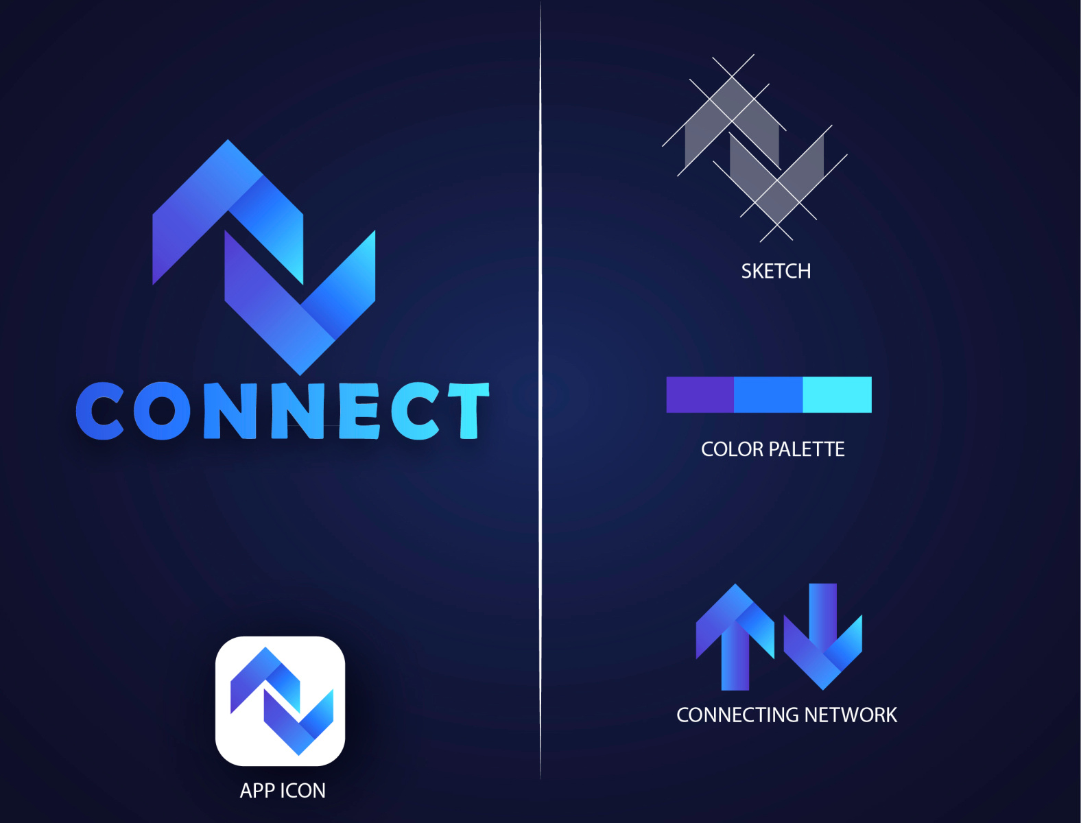 CONNECT LOGO by DiConLogy on Dribbble