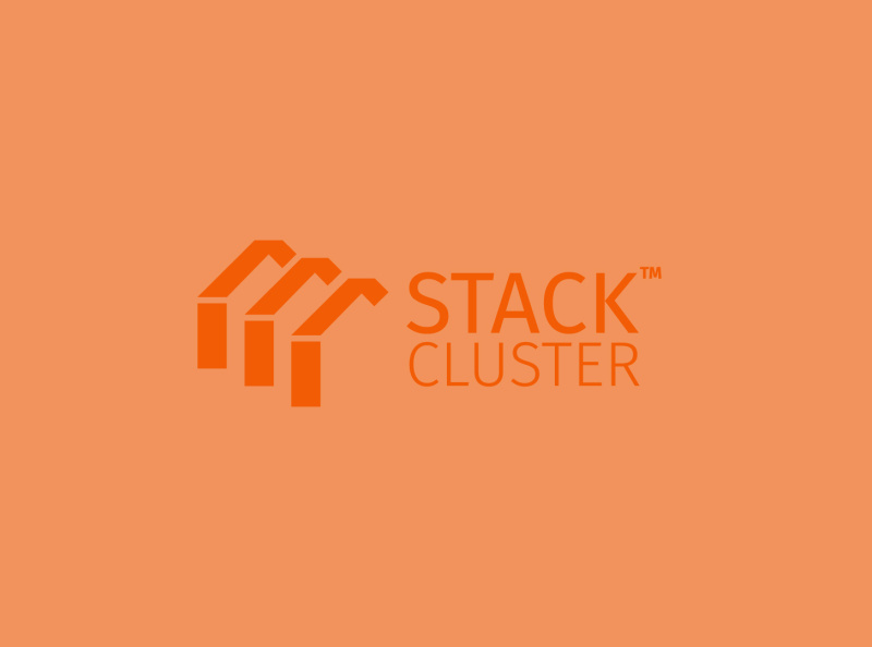 cluster logo by Julpani Purba on Dribbble