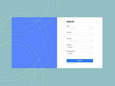 Authentication Page designs, themes, templates and downloadable graphic ...