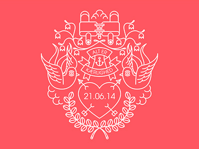 Crest Love! by Emil Holtoug on Dribbble