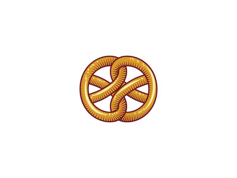 Double pretzel by Leo Troyanski on Dribbble