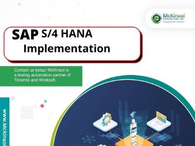 Sap s4 hana implementation by Mckinsol on Dribbble