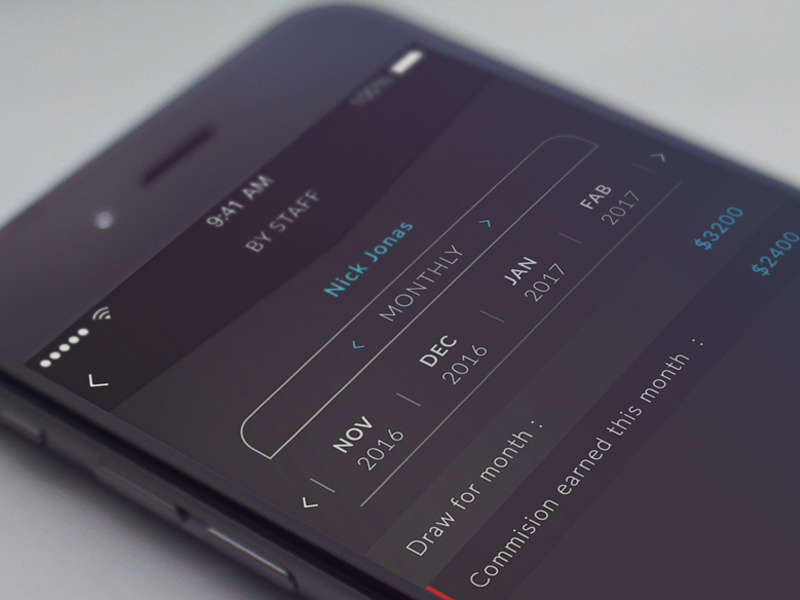 Sales Screen by Yasmin on Dribbble