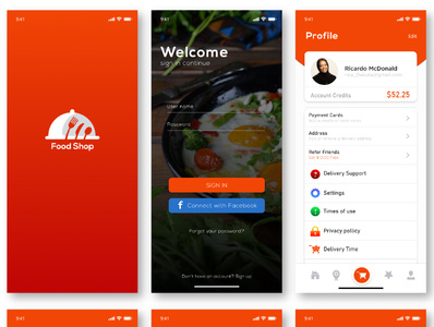 Mobile apps ui design by Ziaul Hoque on Dribbble