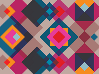 Kaleidoscope Quilt by Laura Wright on Dribbble