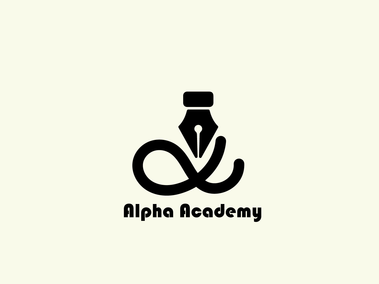 alpha academy logo by Md Fahim Shihab on Dribbble
