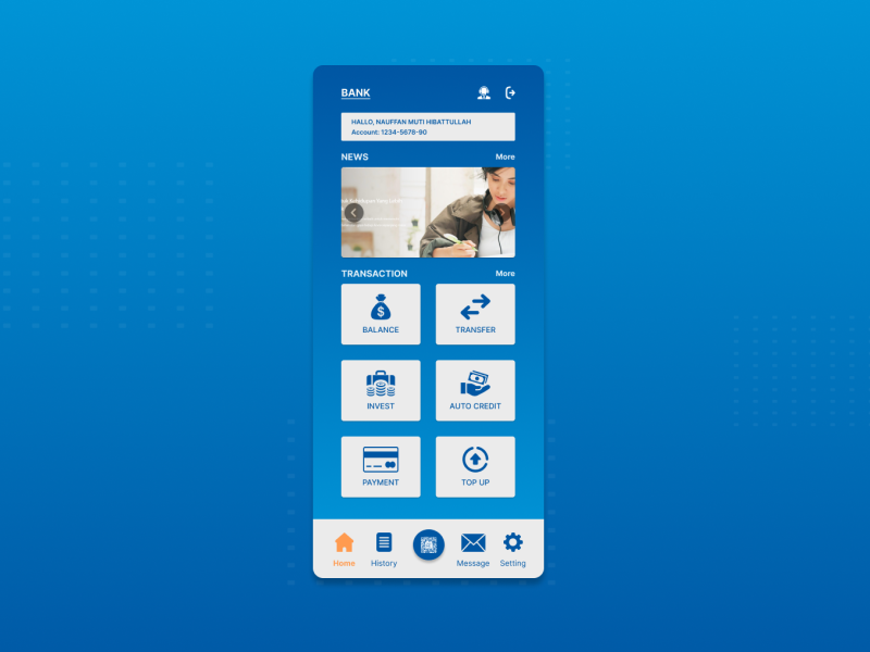 Bank App for Business #insight #portfolio by Nauffan Mufti on Dribbble