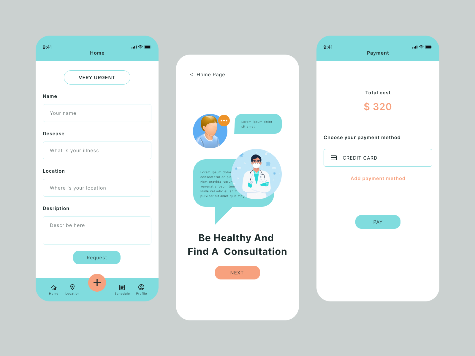 Medical Consultation App by Tonny on Dribbble