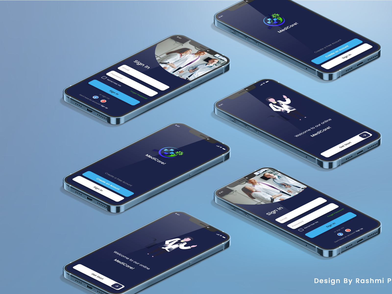 MediCare Mobile App by Rashmi Pituwala on Dribbble