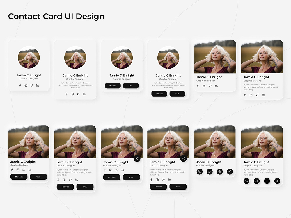 Card Component designs, themes, templates and downloadable graphic ...
