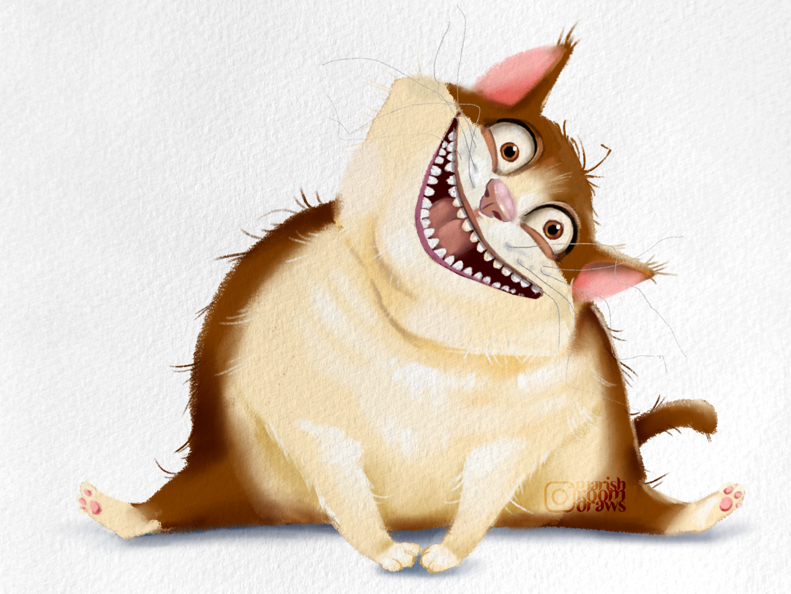 Cheshir Cat by Marina Chulkova on Dribbble