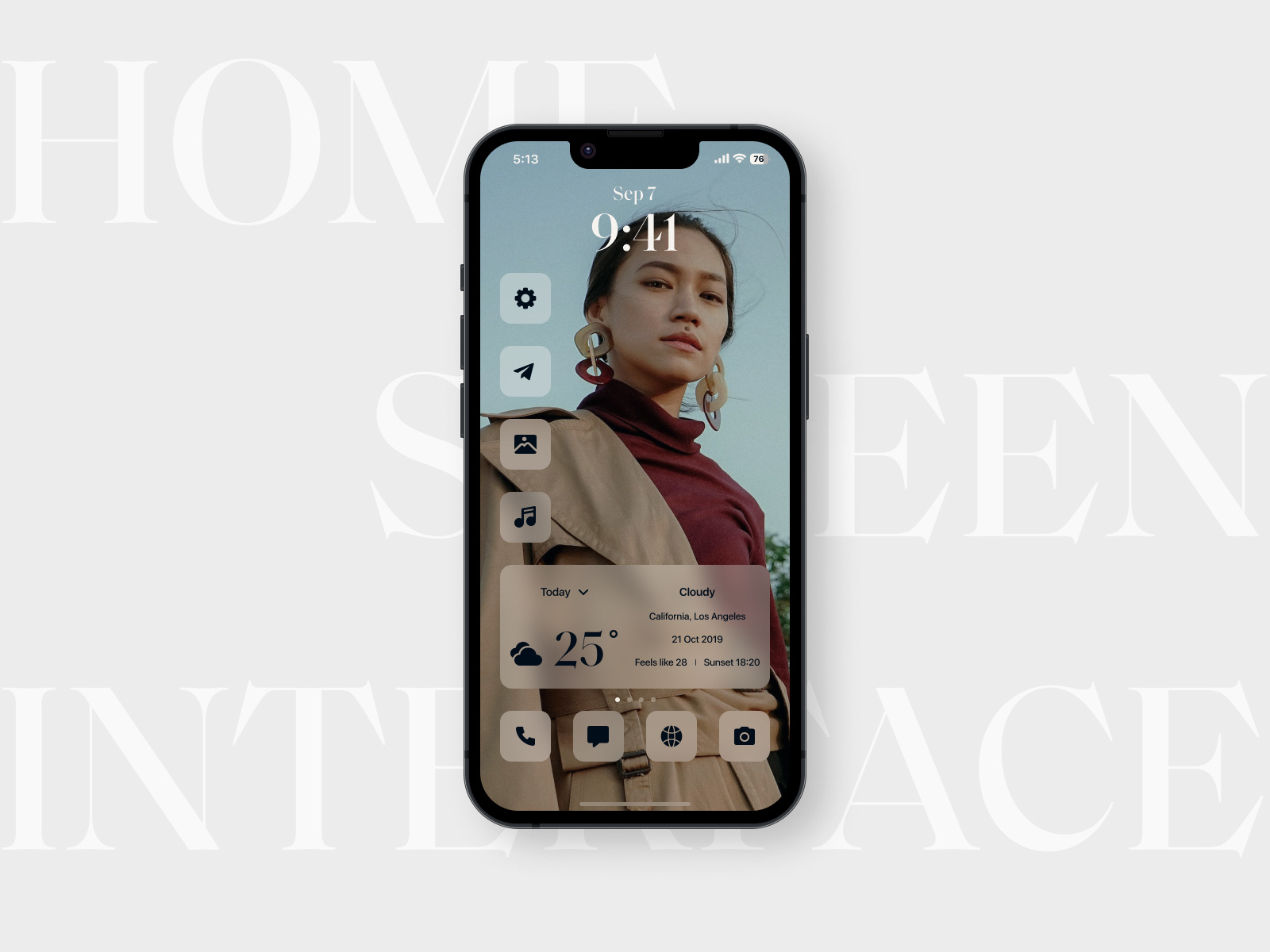 Home screen ios 14 by Valeriya on Dribbble