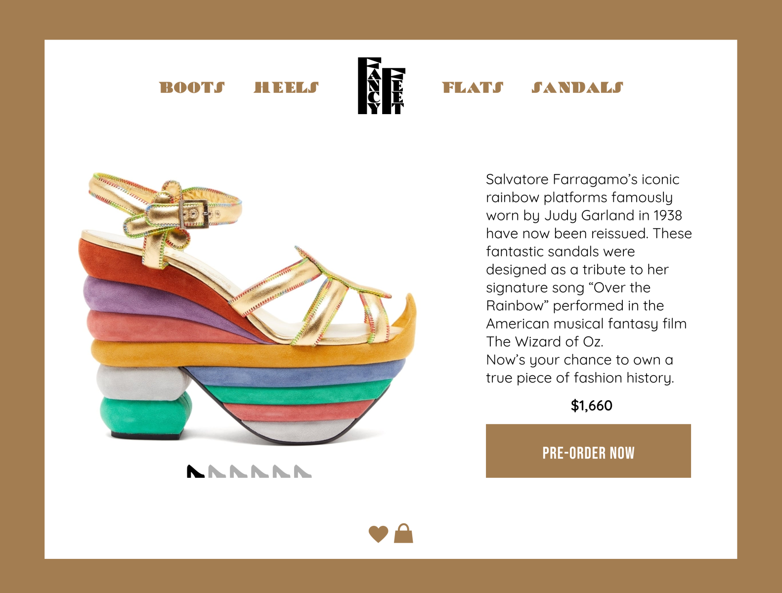 Daily UI #075: Pre Order by Lisa Lavin on Dribbble