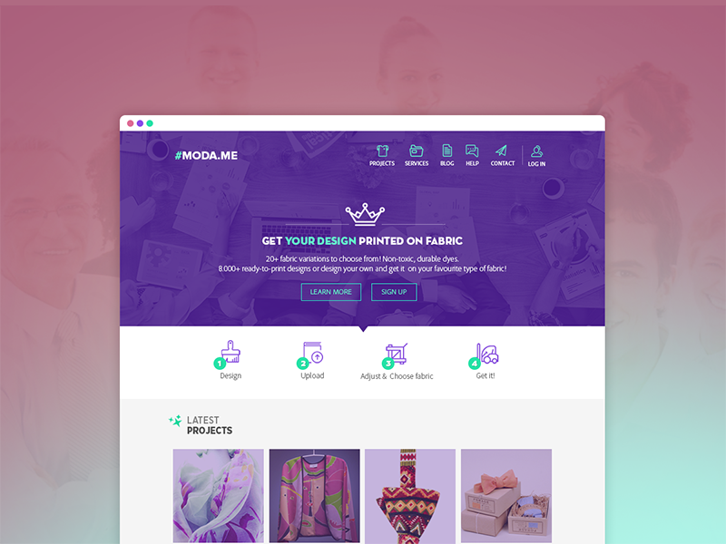 Crisp template to attract creative minds by Berdiya Onur on Dribbble