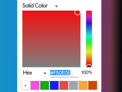 Colors Picker by Spacedon on Dribbble
