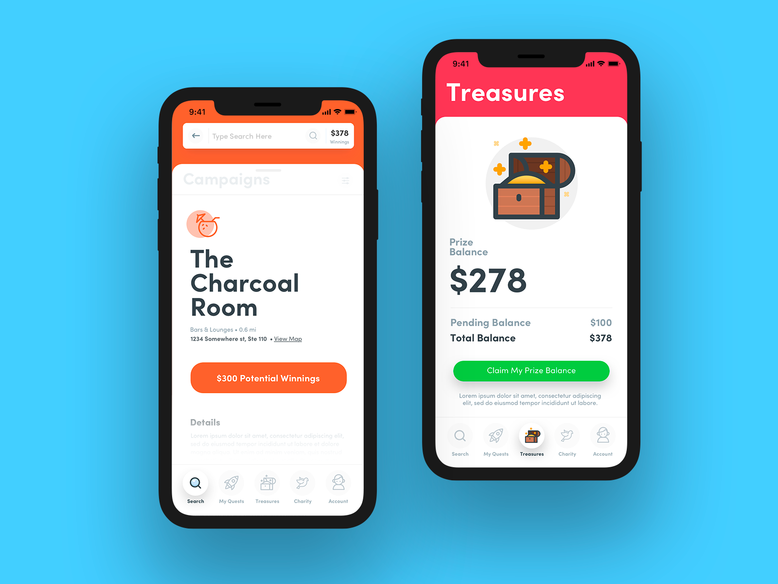 Detail/Account Balance View by Joshia Gaume on Dribbble