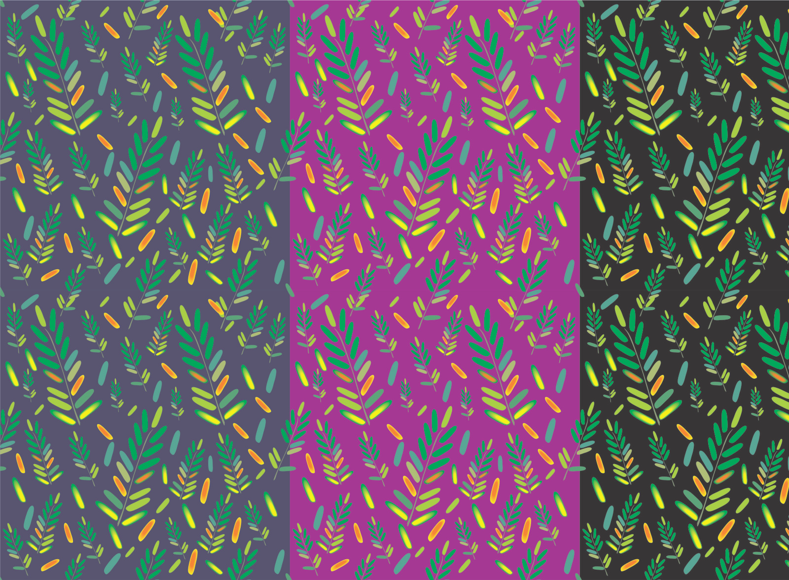 leaf pattern by Nadeesha Avanthi on Dribbble