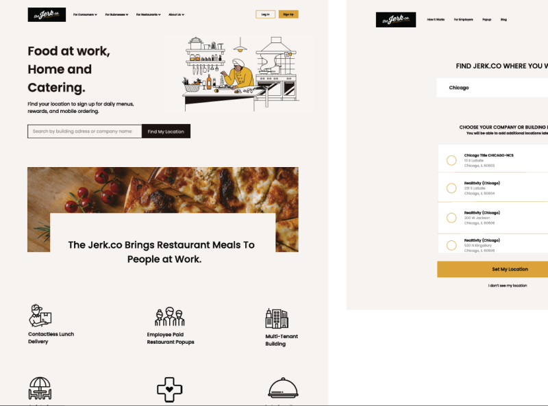 Food Ordering Web App Ui Design. by Hadia Aftab on Dribbble