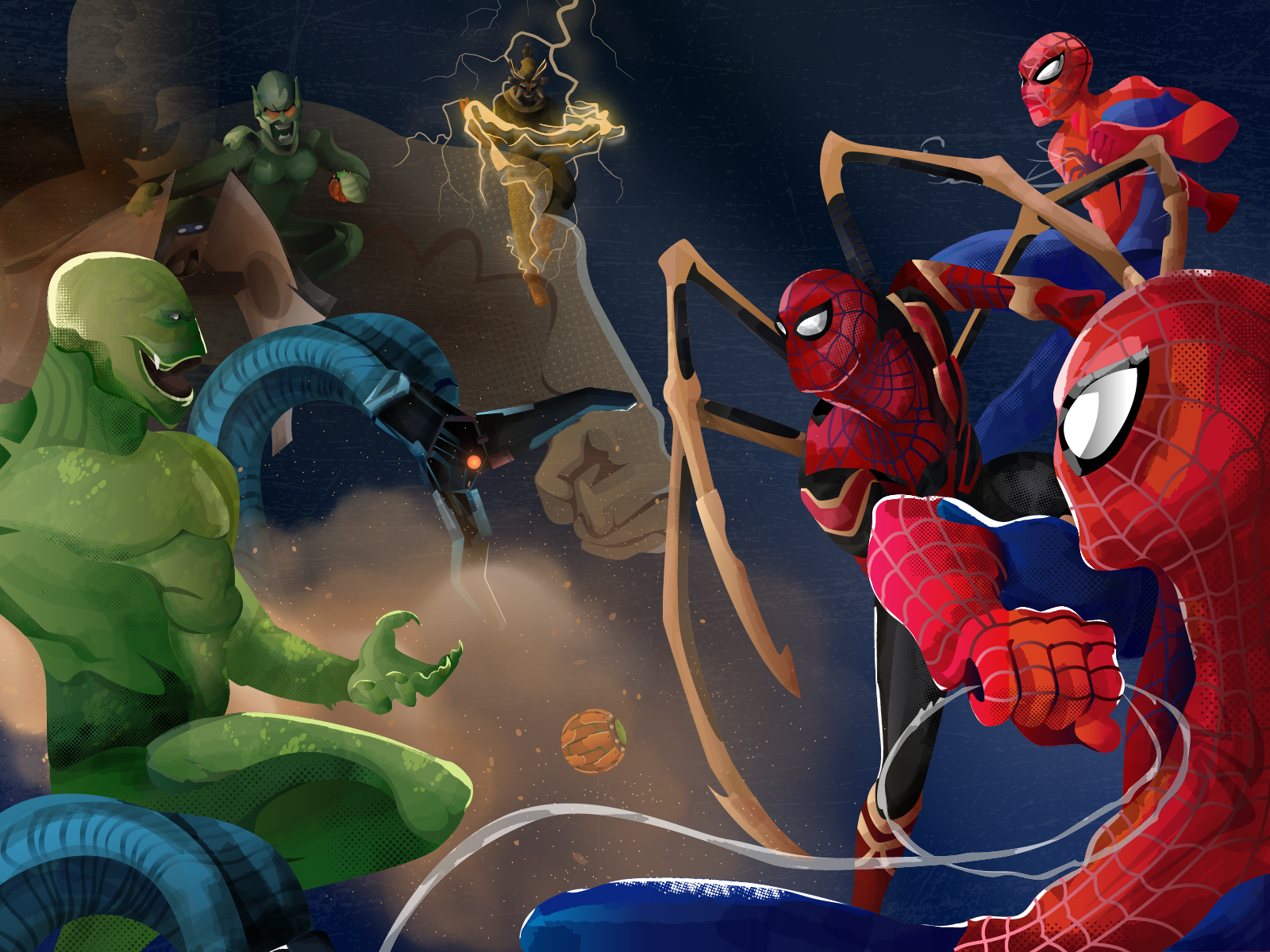 Spider-verse by Sambit Saurav Panda on Dribbble
