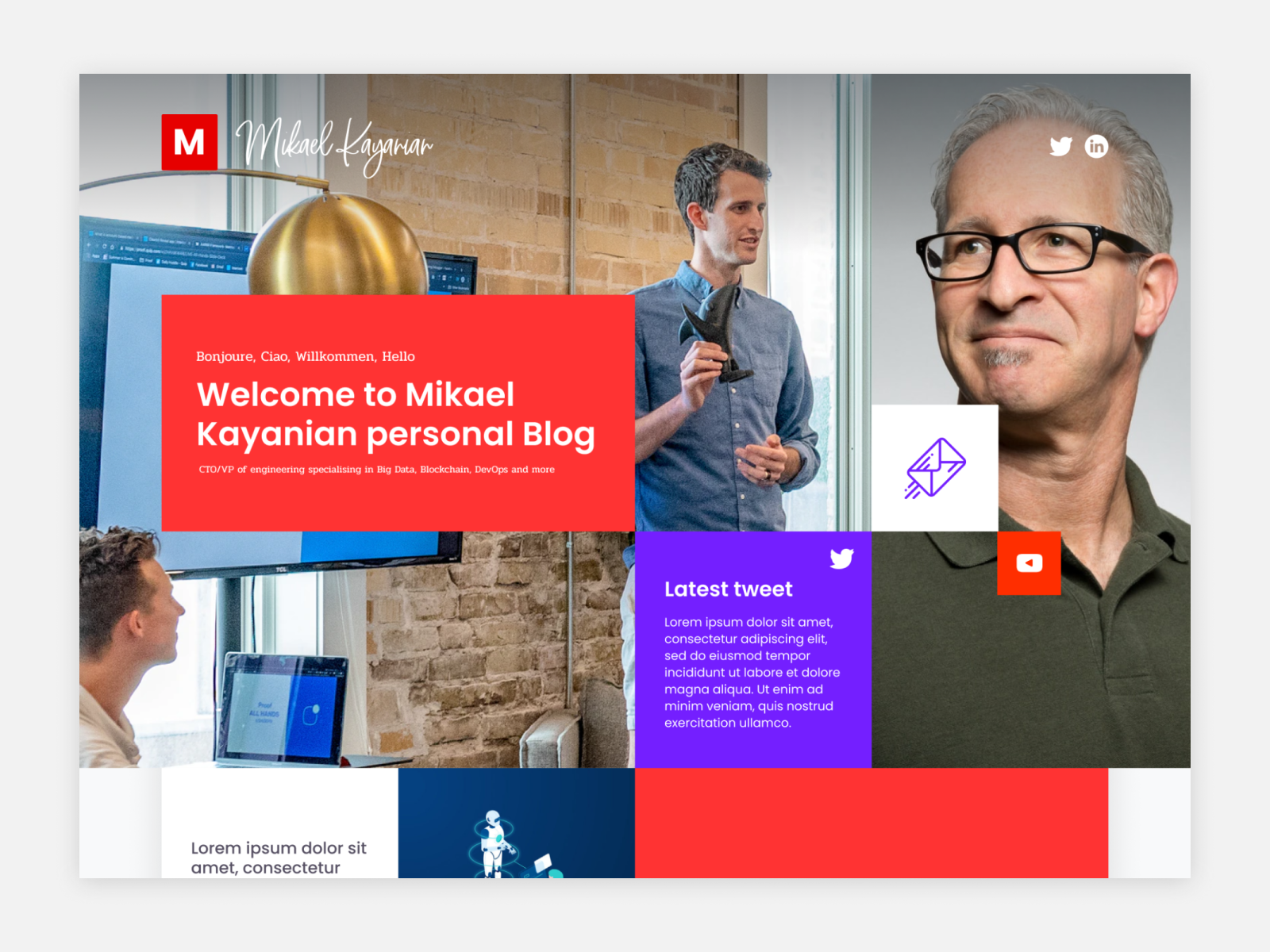 Blog Design by Jai Singh on Dribbble