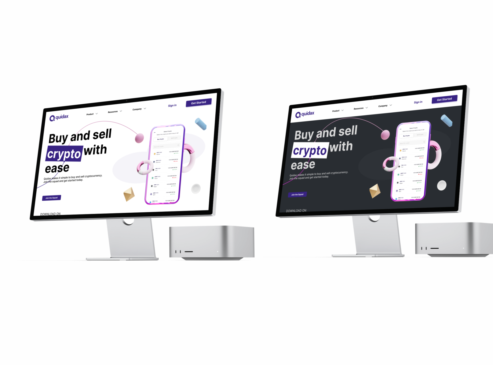 Quidax light mode (clone), dark mode (idea) by Akinlolu Akinpelu on ...